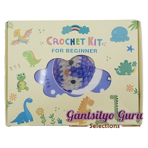 Mini Fluffy Animals Amigurumi Crochet Kit