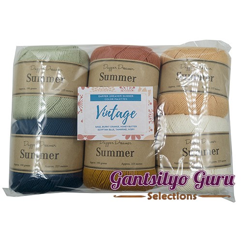 Dapper Dreamer Summer Color Palette Vintage