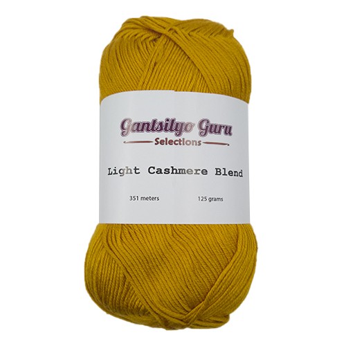 Gantsilyo Guru Light Cashmere Blend Deep Turmeric