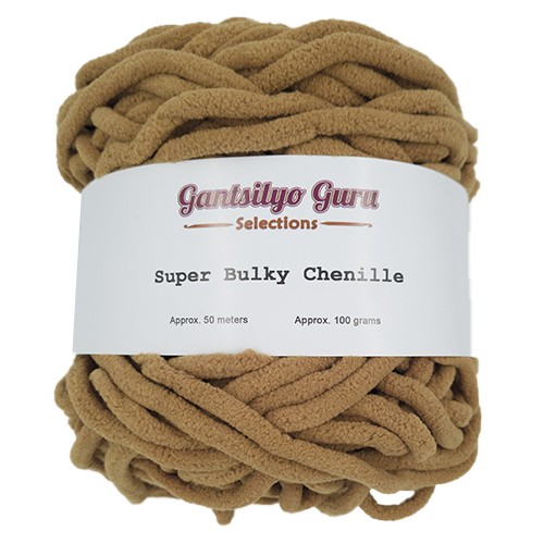 Gantsilyo Guru Super Bulky Chenille Chestnut